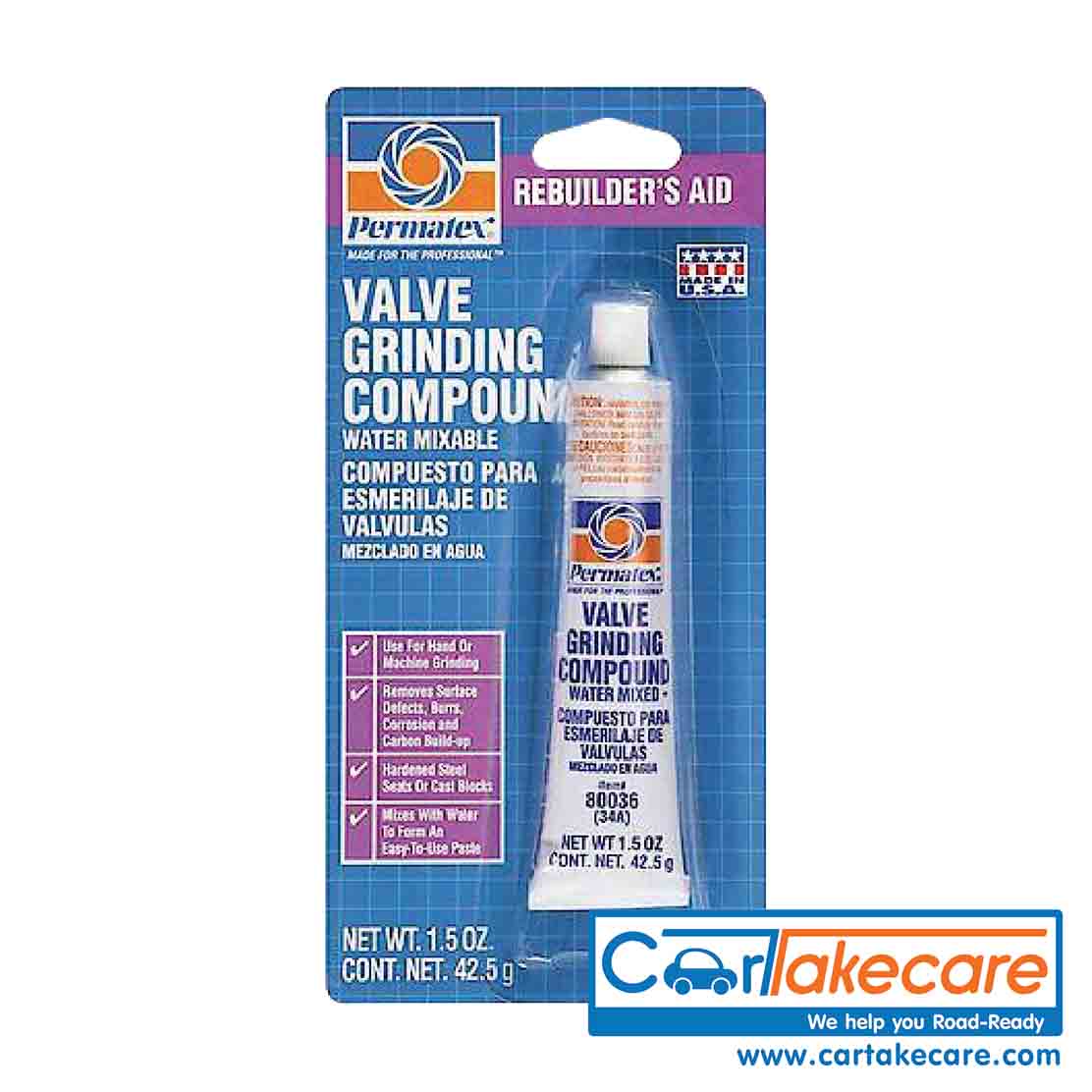 Permatex 34A, 34B – กากเพชรบดวาล์ว เปอร์มาเท็กซ์ ขนาด (1.5 oz., 3 oz ...