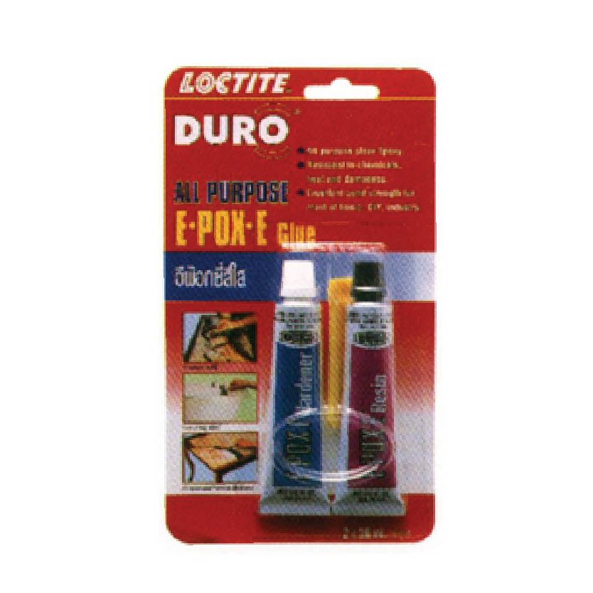 DURO E - POX - E 5 CLEAR SLOWSET EPOXY - กาวดูโร่อีพ็อกซี่สีใสชนิดแห้ง ...